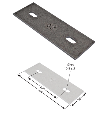 Ford transit lower guide plate (164 x 58 x 5mm) - BDL Original Ltd.