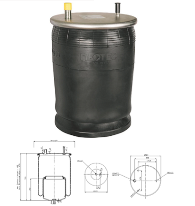 22058741 Volvo rear air spring - BDL Original Ltd.