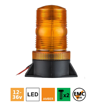 LED High profile beacon (12-36 volt) 2 bolt mount - BDL Original Ltd.