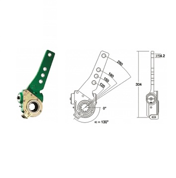 4W1105 BPW AUTOMATIC SLACK ADJUSTER - BDL Original Ltd.