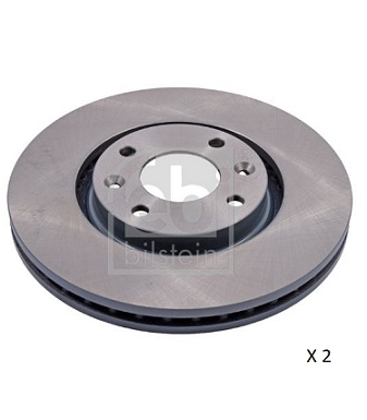 1618862780-424918- CITROEN-PEUGEOT FRONT BRAKE DISCS (PAIR) - BDL ...