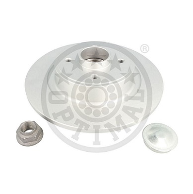 7701208230 Renault brake discs (integrated wheel bearing and abs sensor ...