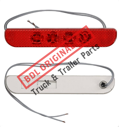 02.1508- Cobo star Led brake light (Grey backed with adhesive strip ...
