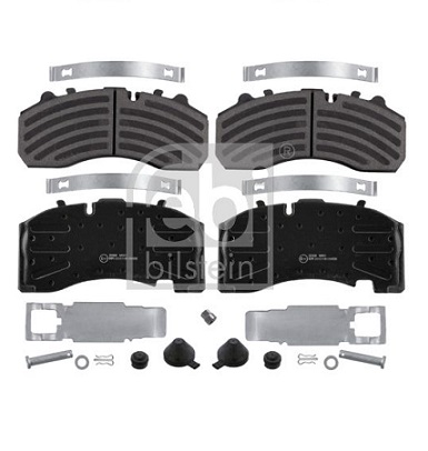 0980108161 BPW brake pad set (with fittings) - BDL Original Ltd.