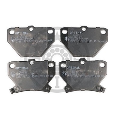 0446620090 Toyota rear brake pad set - BDL Original Ltd.