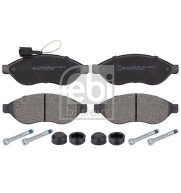1617273980-77367092- CITROEN-FIAT FRONT BRAKE PAD SET (WITH SENSORS ...