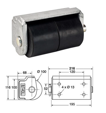 CF2259503 H2-80 Horizontal-twin but roller - BDL Original Ltd.