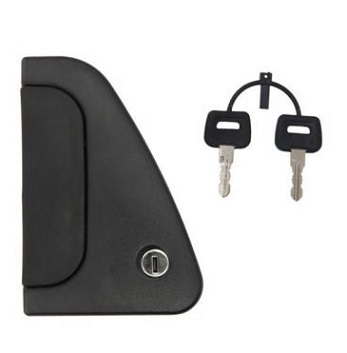 1617041-1651635- DAF CF DOOR HANDLE (WITH BARREL & KEYS)- RIGHT HAND ...