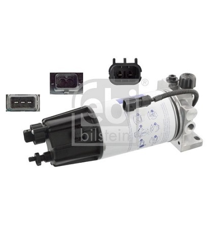 504192159 Iveco stralis fuel filter assembly (complete with housing and ...