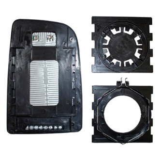 0028111533- MERCEDES MAIN MIRROR GLASS (HEATED)- LEFT HAND - BDL ...