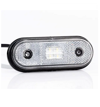 FT-020- LED FRONT MARKER LAMP (CLEAR)- DUAL VOLTAGE - BDL Original Ltd.