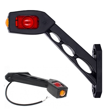 LED OUTLINE MARKER LAMP 12/24V (CLEAR-RED-AMBER) RH - BDL Original Ltd.