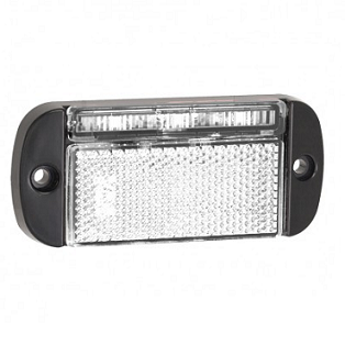 44WME- LED FRONT MARKER LAMP 12-24V (CLEAR) - BDL Original Ltd.