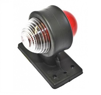 OUTLINE MARKER LAMP-RED-WHITE (BULB TYPE) - BDL Original Ltd.