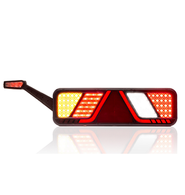 FT700-146LLED- LED REAR LAMP (2.5MTR CABLE) WITH OUTLINE MARKER- LEFT ...