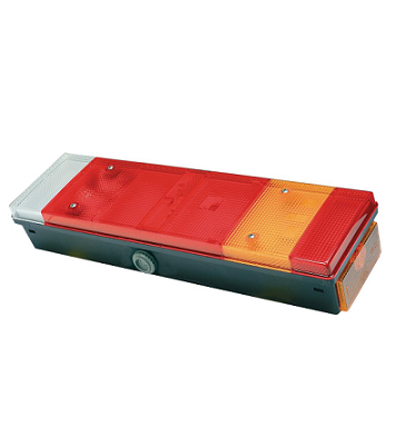 5801363432 Iveco rear combination light (with reverse alarm) Right hand ...