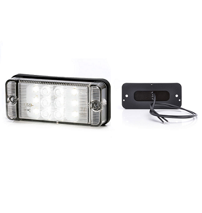 W84D-702 WAS LED rectangle reverse light (12/24V) - BDL Original Ltd.