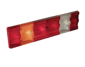 MERCEDES ACTROS LEFT HAND REAR LAMP LENS (5 SCREW FITTING) - 0025443690 ...