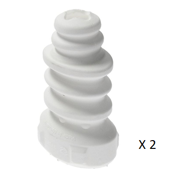 1K0511353P VW REAR SUSPENSION RUBBER BUFFERS (PACK OF 2) - BDL Original ...