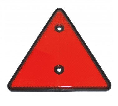 RED TRIANGLE REFLECTOR (152 X 157) - BDL Original Ltd.