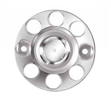 STAINLESS STEEL WHEEL TRIM 19.5 (495mm)- 8 STUD- SOLID - BDL Original Ltd.