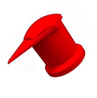 DUSTITE L/R 27MM WHEEL NUT INDICATOR (RED) 50 PACK - BDL Original Ltd.
