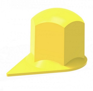DUSTITE 30MM WHEEL NUT INDICATOR (YELLOW) 50 PACK - BDL Original Ltd.