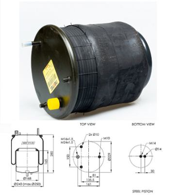 1407329- HS505431- DAF AIR SPRING - BDL Original Ltd.