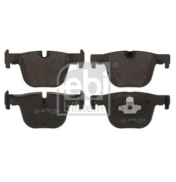 1614412180-77366679- CITROEN-FIAT REAR BRAKE PAD SET (WITH WEAR SENSOR ...