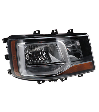 81251016499- MAN TGS-TGX HEADLIGHT (WITH LED RUNNING LAMP)- LEFT HAND ...