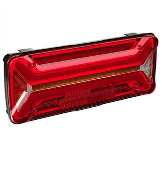 0025444790- MERCEDES ATEGO REAR LENS-LEFT OR RIGHT HAND FITTING-RIBBED ...