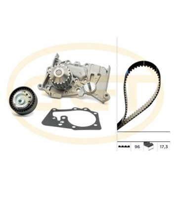 65065009000- 04L121011LV- MAN-VW WATER PUMP WITH ELECTRIC CONNECTOR ...