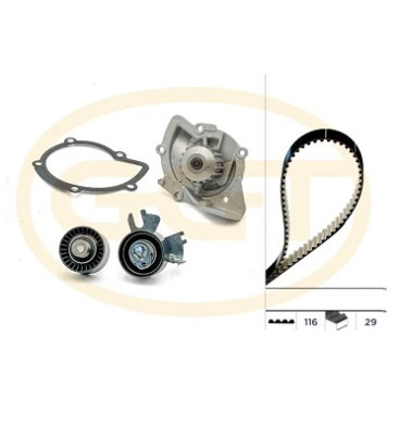 1126046-1518123- FORD TRANSIT (1994-2000) WATER-COOLANT PUMP - BDL ...