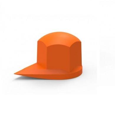 Dustite 32mm (Orange) wheel nut indicator - (Pack 50) - BDL Original Ltd.