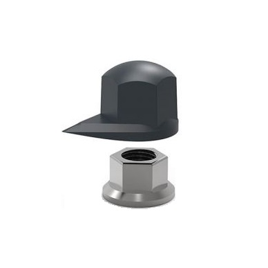 Dustite (Chrome) 33mm wheel nut indicator (Pack 50) - BDL Original Ltd.