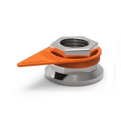 Checkpoint 19mm wheel nut indicator-orange-(pack 100) - BDL Original Ltd.