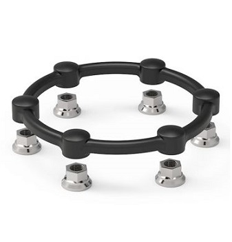 SAFEWHEEL 30MM WHEEL NUT INDICATOR (BLACK) 10 STUD - BDL Original Ltd.